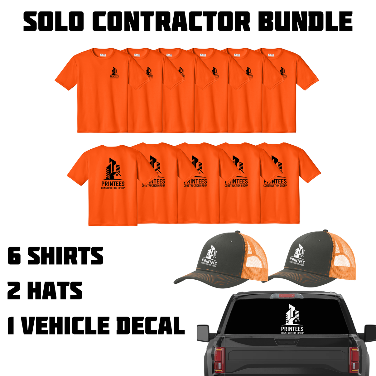 Solo Contractor bundle – PrintMeTees.com